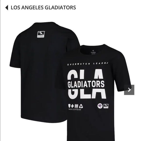 Shirts | Los Angeles Gladiators Youth Overwatch League Splitter Tshirt ...